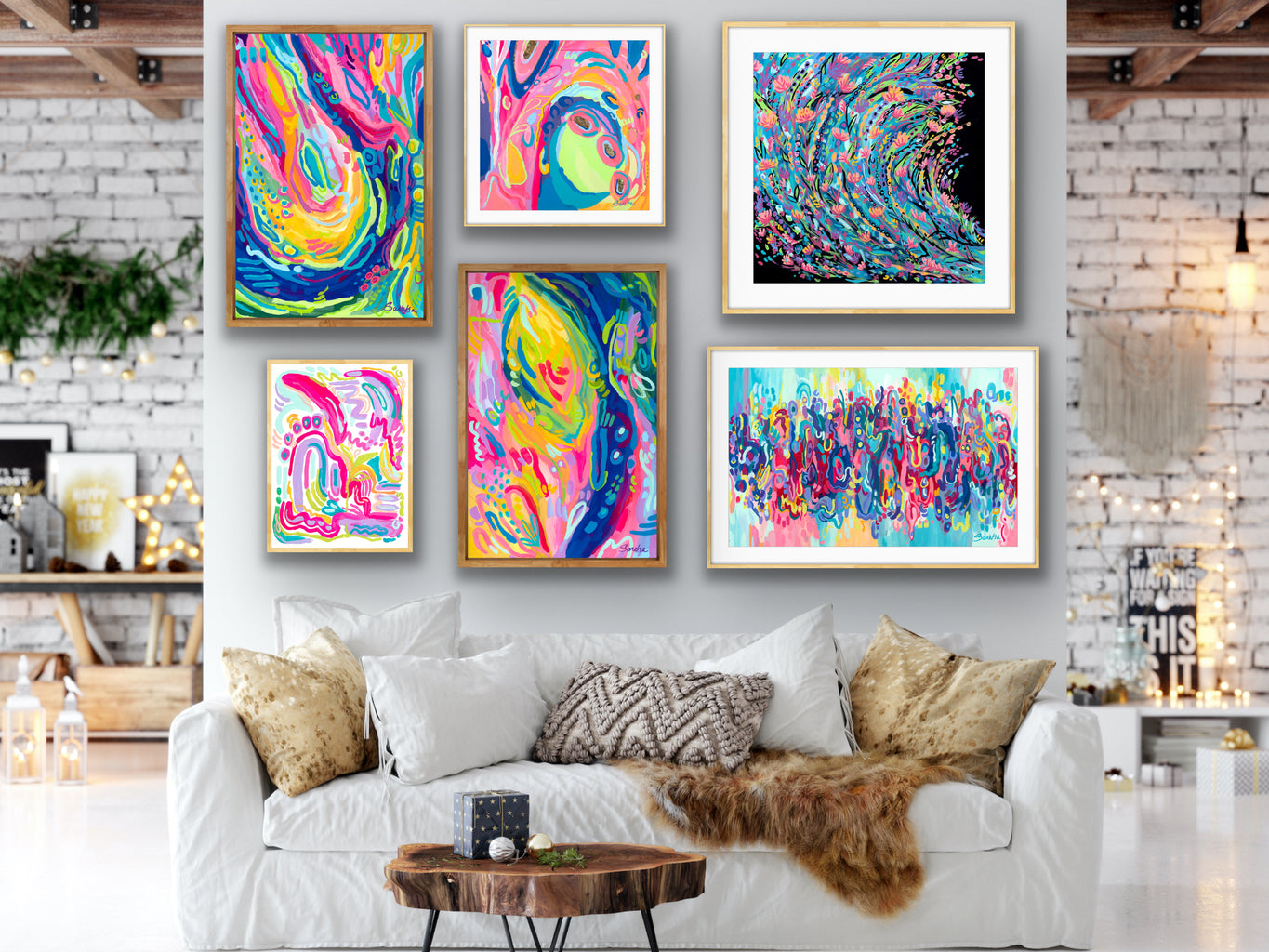 Sareka Unique - Michigan Abstract Artist, Designer + Illustrator